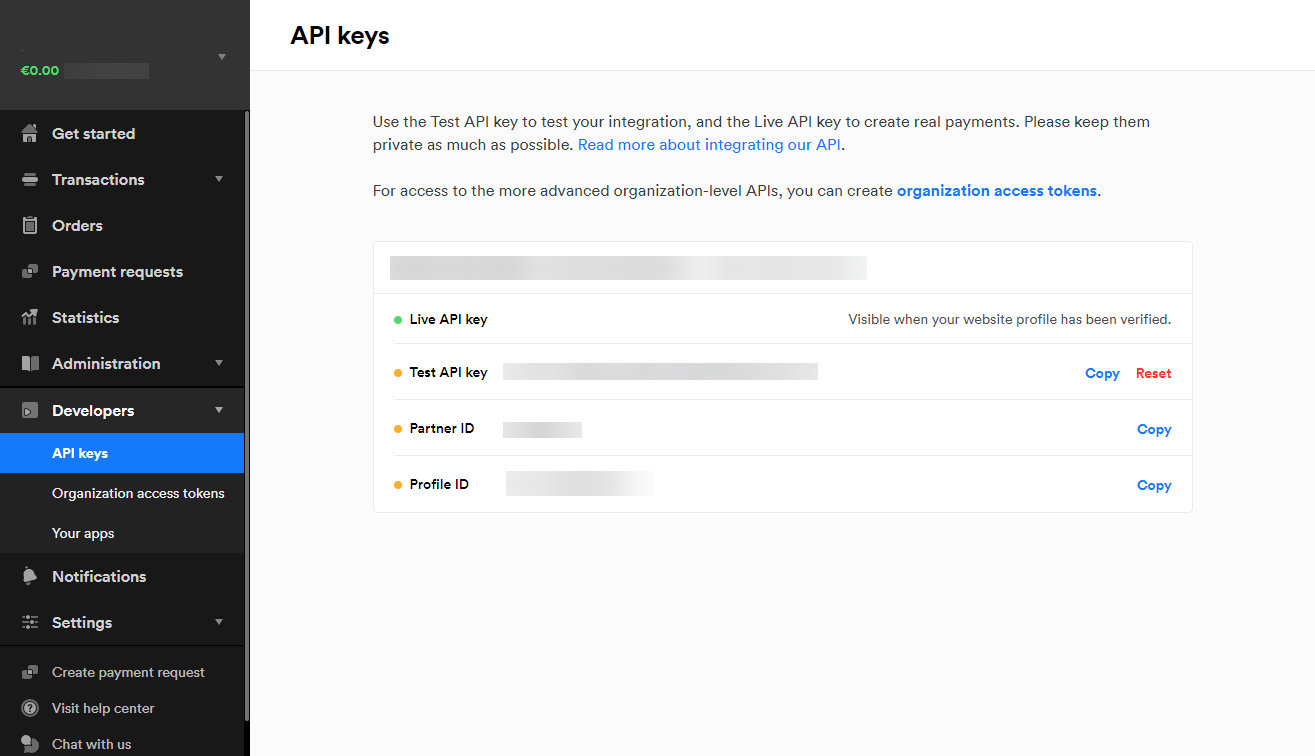 Passerelles de paiement Mollie - Quik Gest